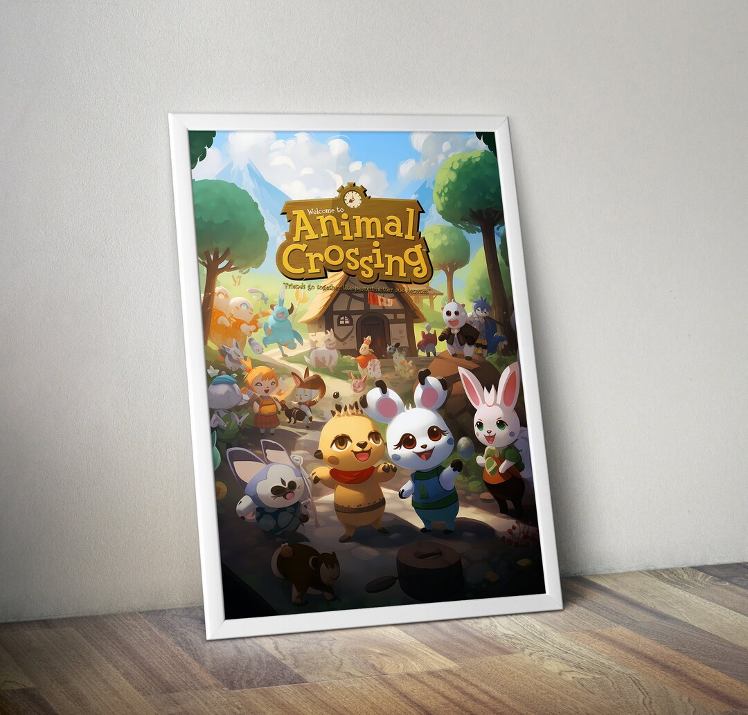 Animal Crossing Animal Crossing Poster Gaming Poster HD Color Game ...