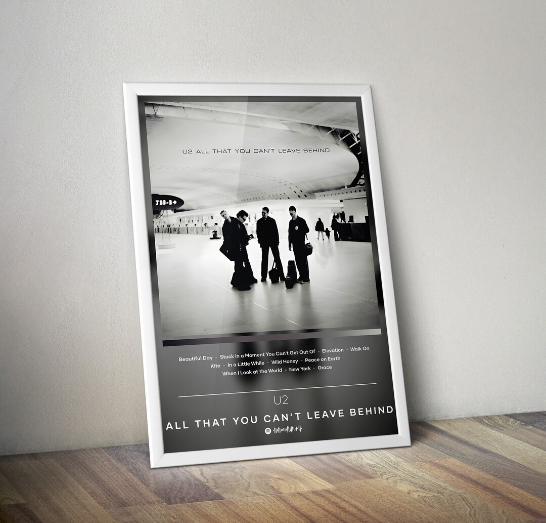 U2 Print All That You Can't Leave Behind Poster Album Poster Prints 4 ...