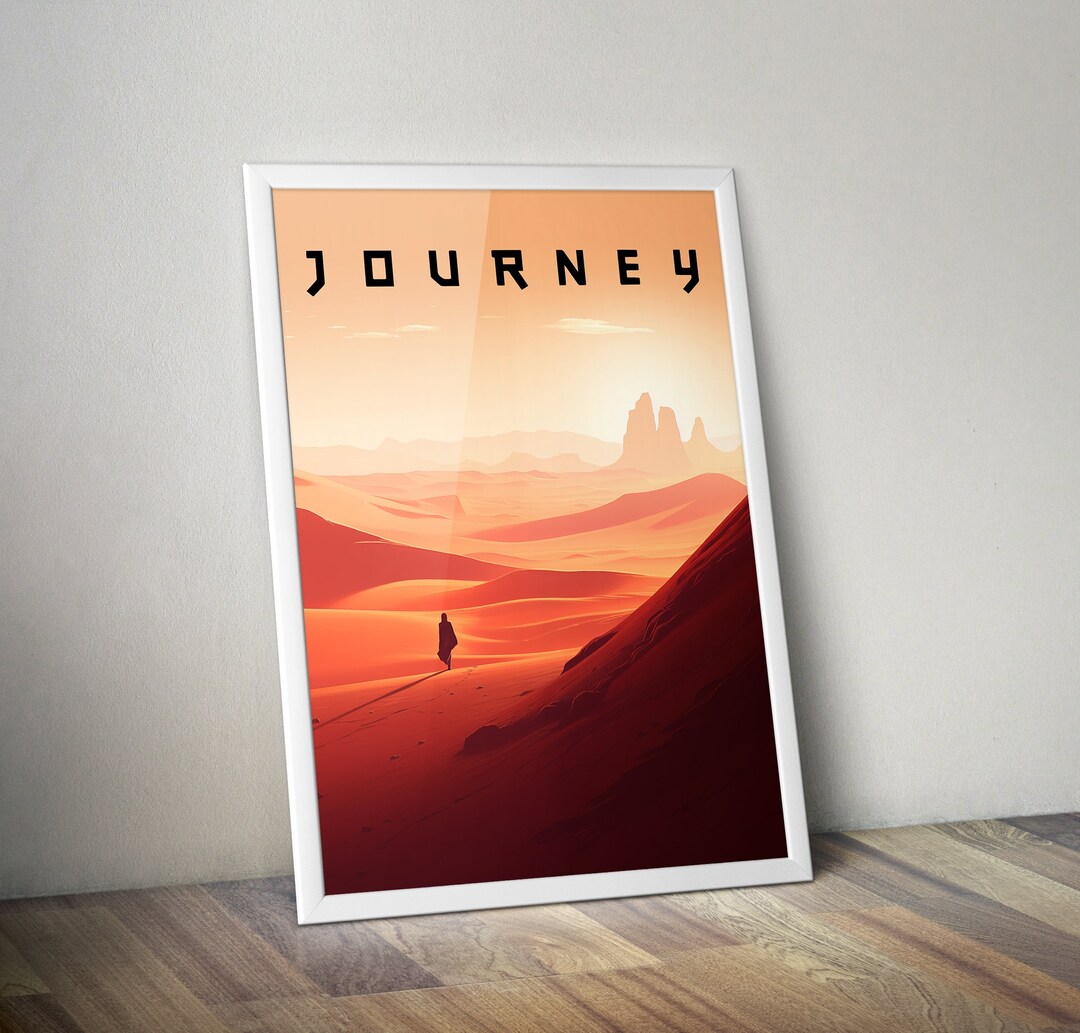 Journey Poster Journey Artwork Journey Gaming Poster HD Color Wall ...