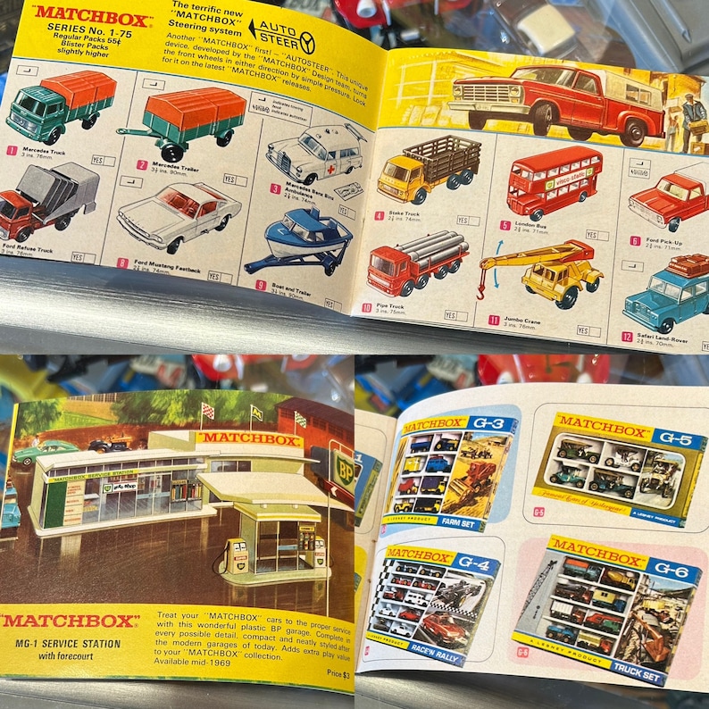 1969 Matchbox USA Collectors Catalog Lesney Dinky Corgi Hot Wheels ...
