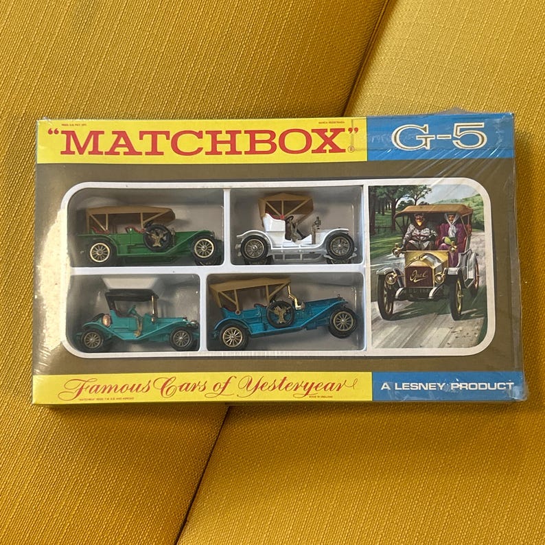 Lesney Matchbox Models of Yesteryear Giftset With Original Box. Corgi ...