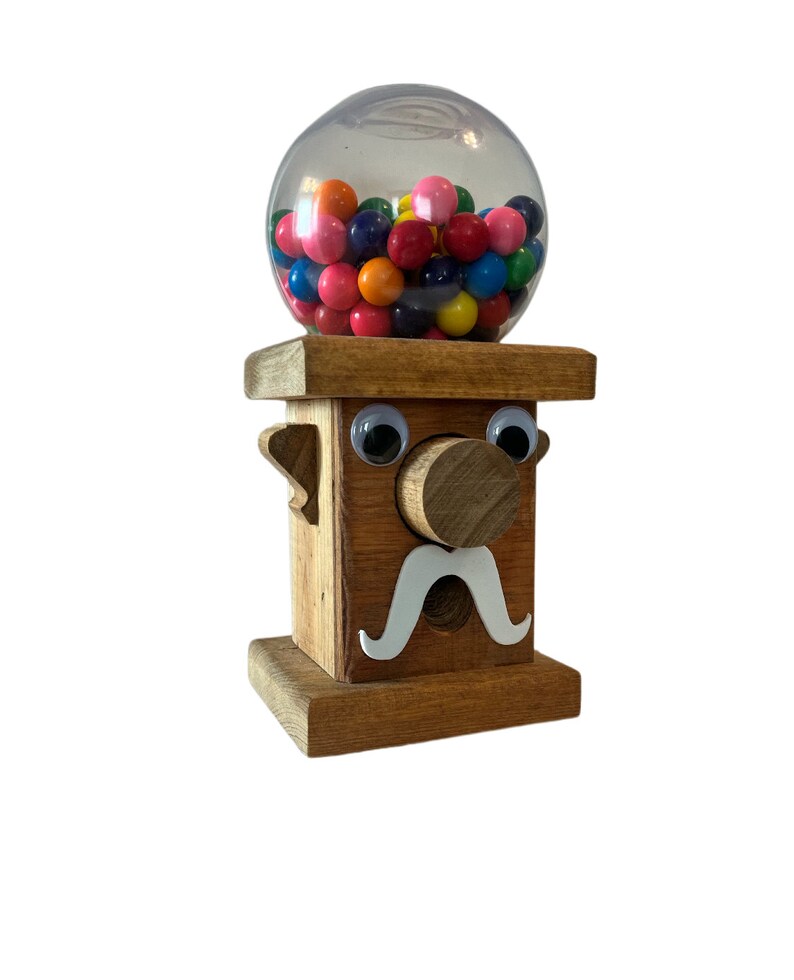The Original Gumball Gina. Handmade Wooden Candy Dispenser. Great for ...