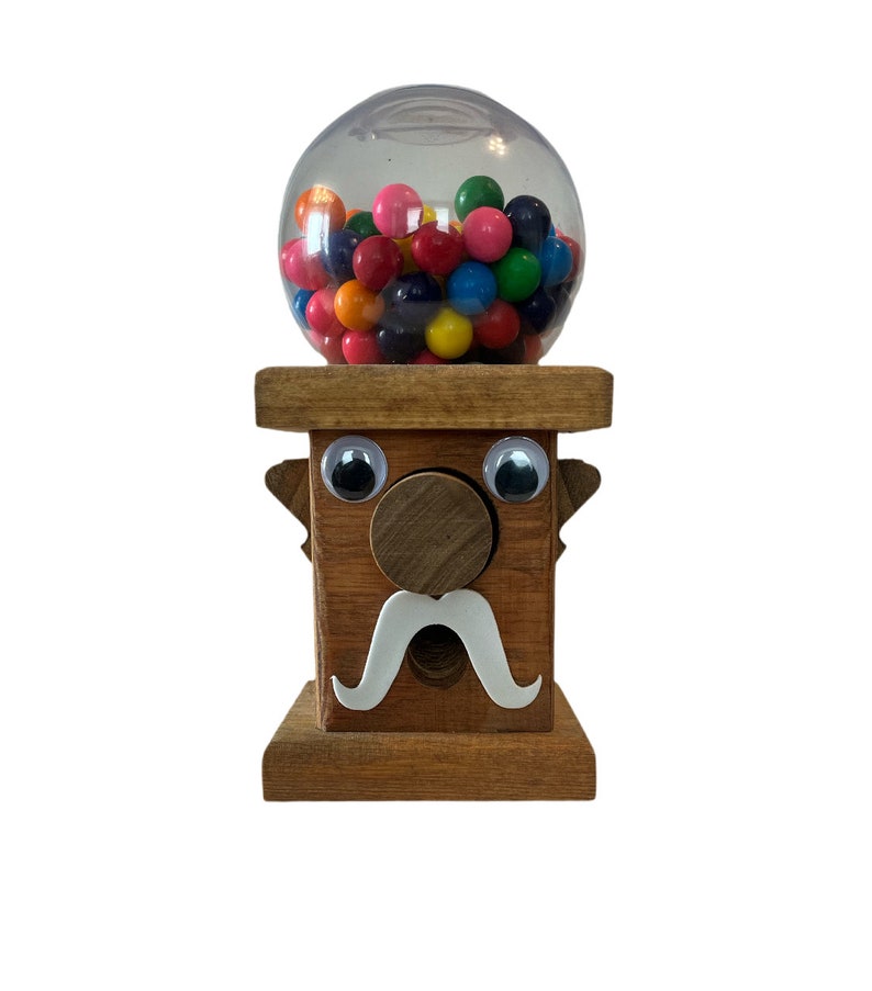 The Original Gumball Gina. Handmade Wooden Candy Dispenser. Great for ...