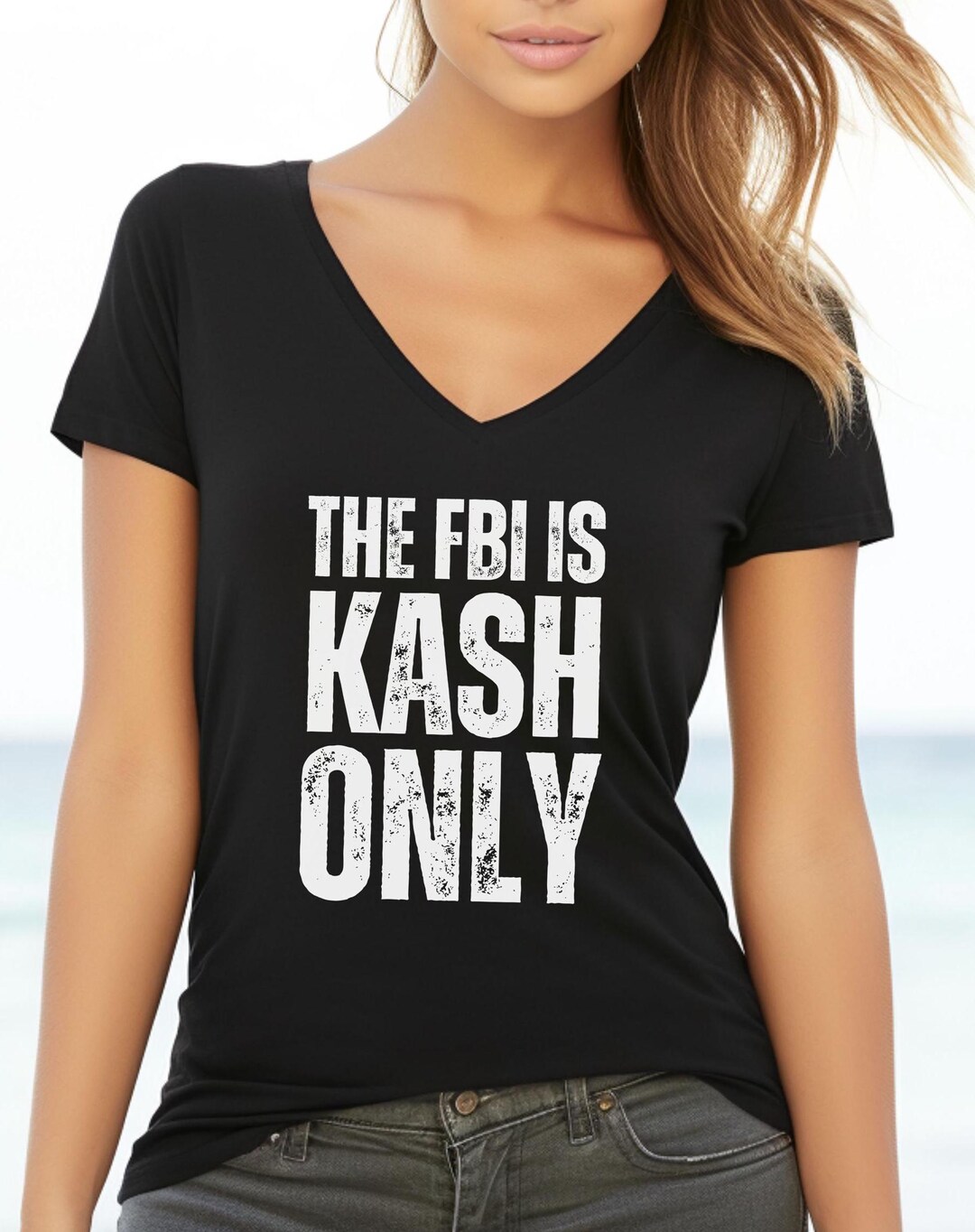 The FBI is Kash Only Tee, Funny Graphic Shirt, Unisex Shirt, Trendy Gift, Casual Wear, Trendy ...