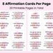 Affirmation Cards for Anxiety, Printable Positive Daily Affirmations ...