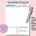 Daily Weekly Monthly Printable Planner Bundle, Undated Planner ...