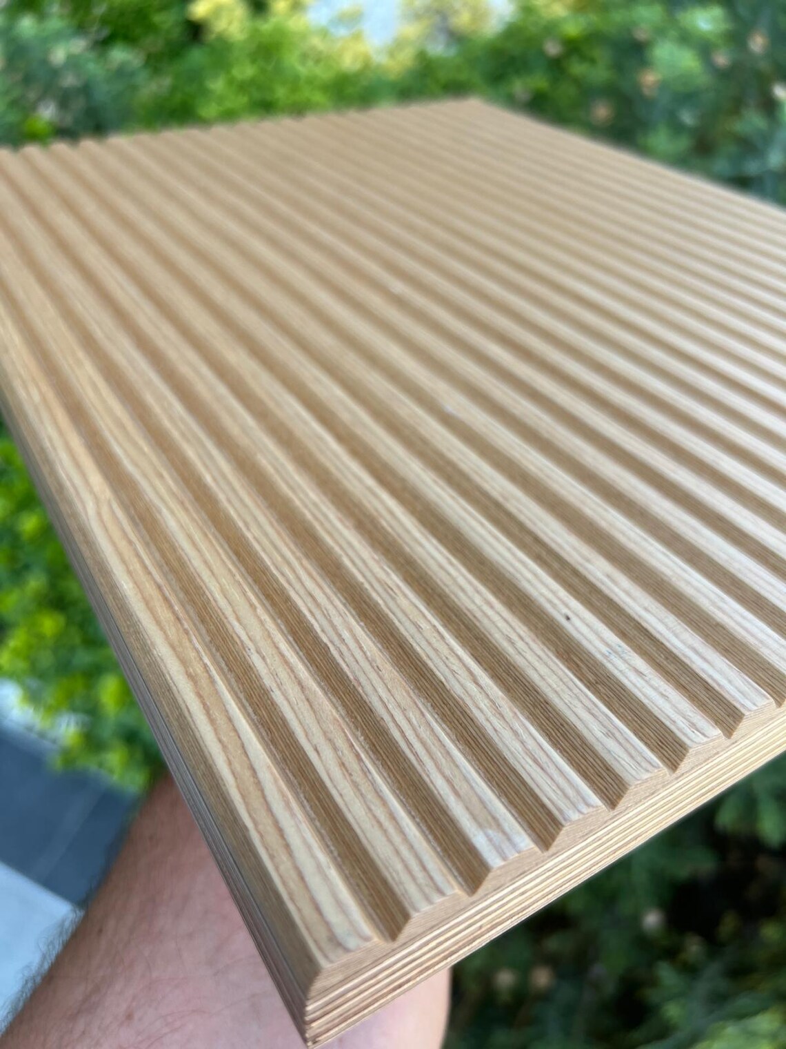 Floating Bathroom Vanity With Grooves Teak , Walnut or Oak - Etsy