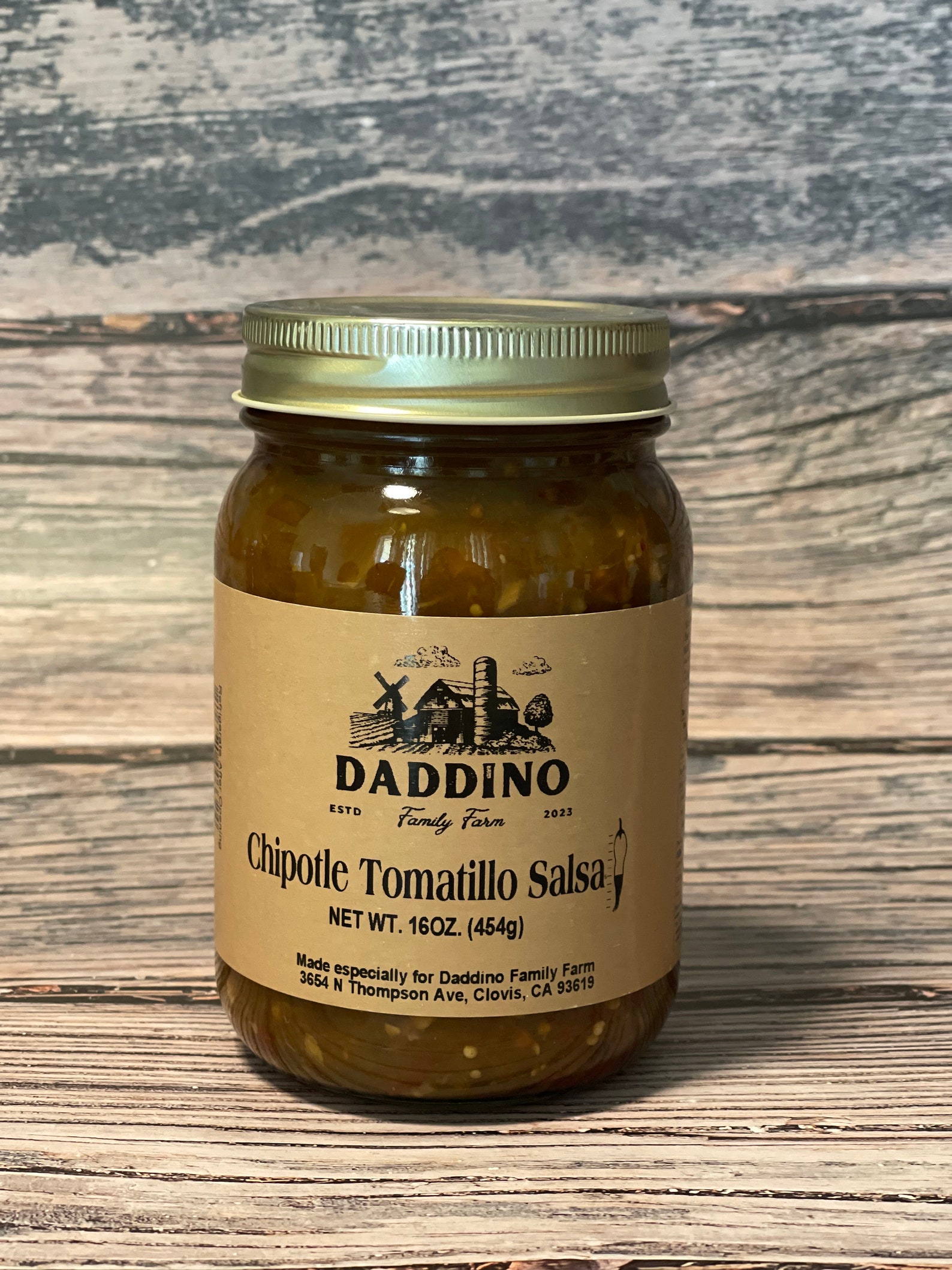 Chipotle Tomatillo Salsa - 16oz Jar - Etsy