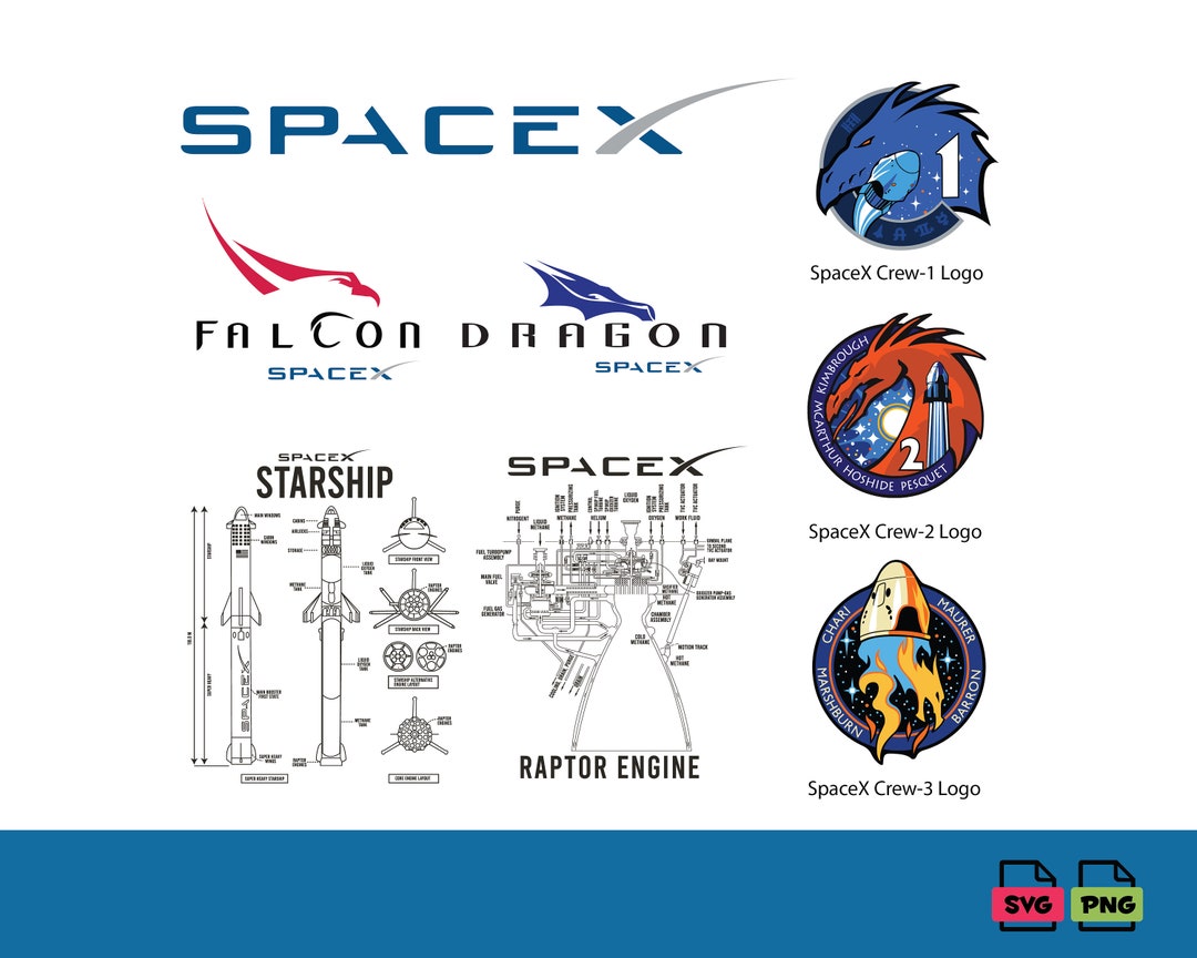 Spacex PNG and SVG Files High Resolution Images Transparent Backgrounds ...
