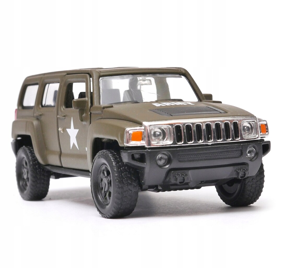 Hummer H3 Military 1:34 Car Model - Etsy