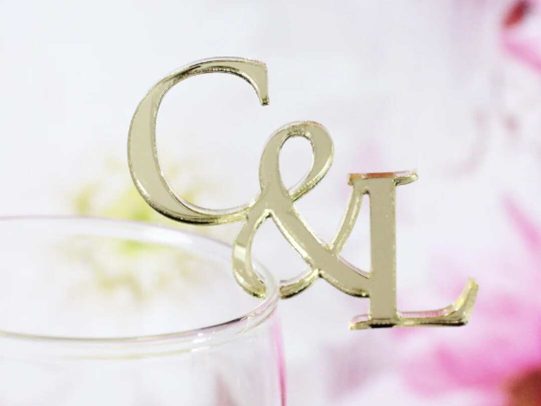 Personalized Cocktail Drink Tags Custom Drink Markers Mirror Drink ...