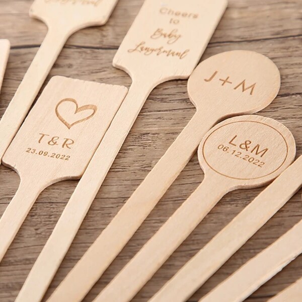 Bride to Be Stir Sticks - Etsy