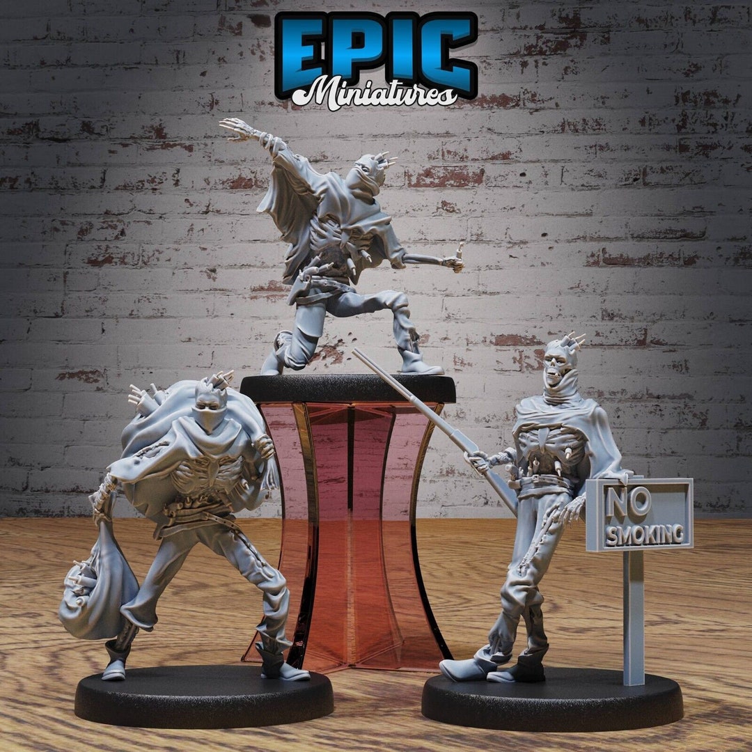 Undead Bandit Dnd Wild West Dungeons and Dragons Miniature Epic ...