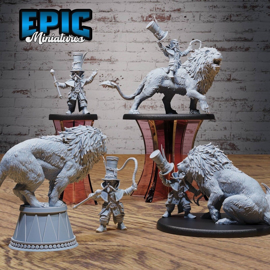 Halfling Animal Tamer D&D Dungeons and Dragons RPG Miniature Epic ...