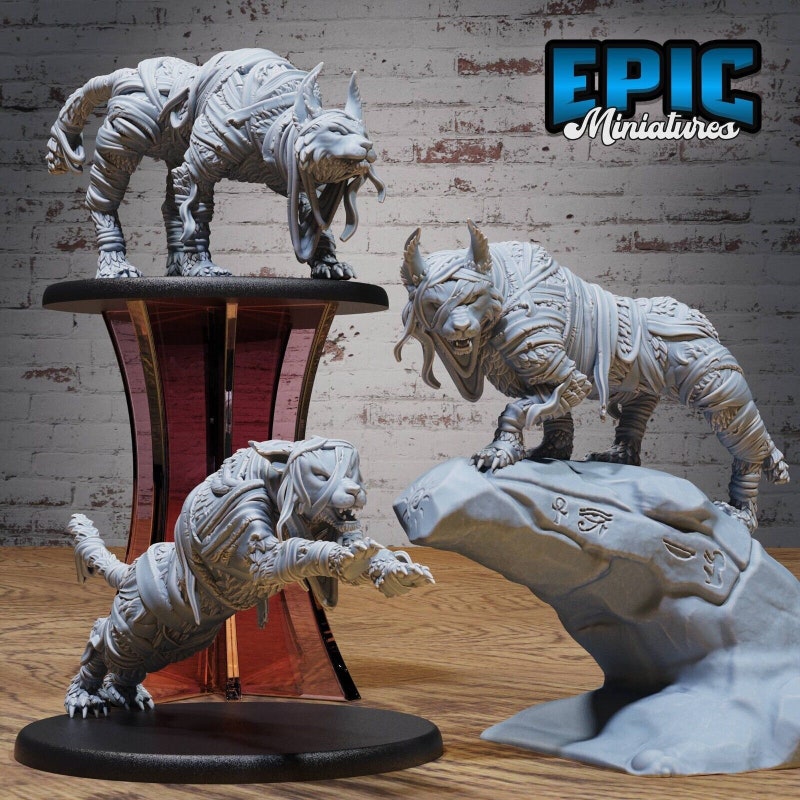 Lynx Cat Miniature - Etsy UK