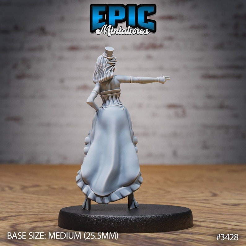 Saloon Dancer Dnd Wild West Dungeons and Dragons Miniature Epic ...