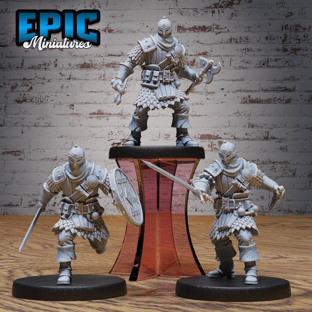Masked Bandit Dnd Dungeons and Dragons Miniature, Epic Miniatures 28mm ...