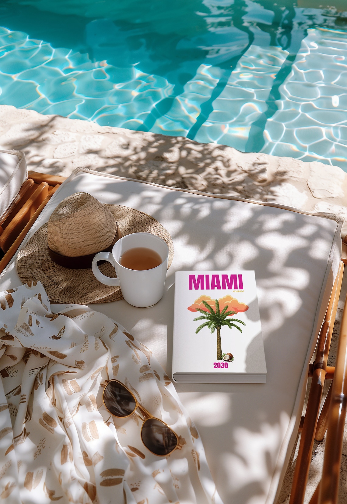 Miami Photobook - Digital Travel Printable | Travel Photobook Canva ...