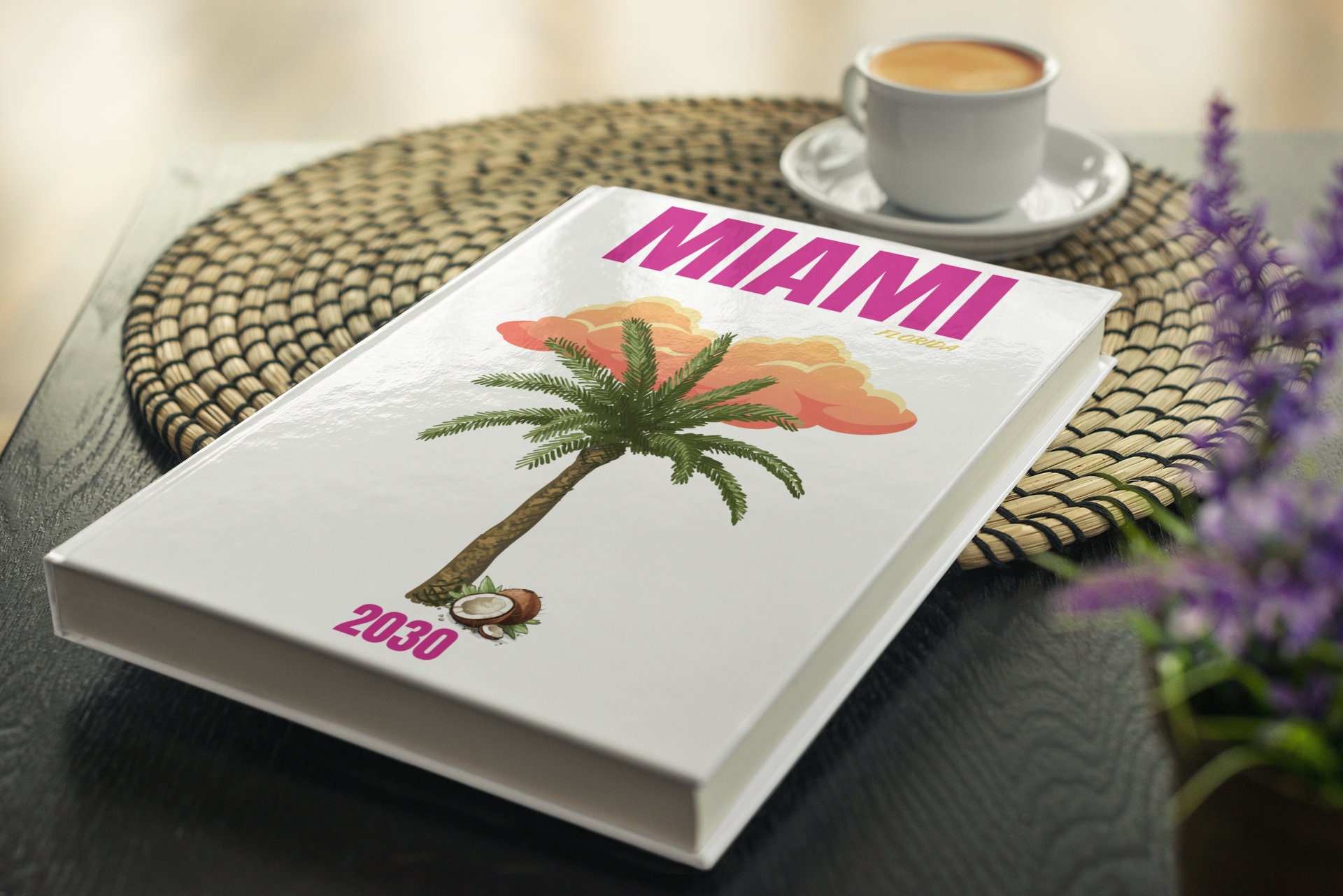 Miami Photobook - Digital Travel Printable | Travel Photobook Canva ...