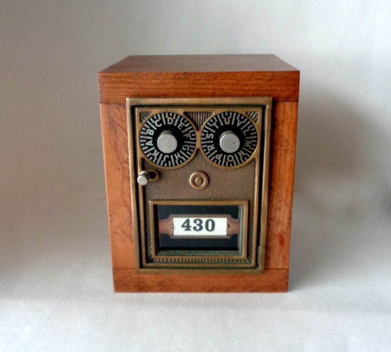 Post Office Door Safe Bronze Postal Bank Mail Box 430 | Etsy