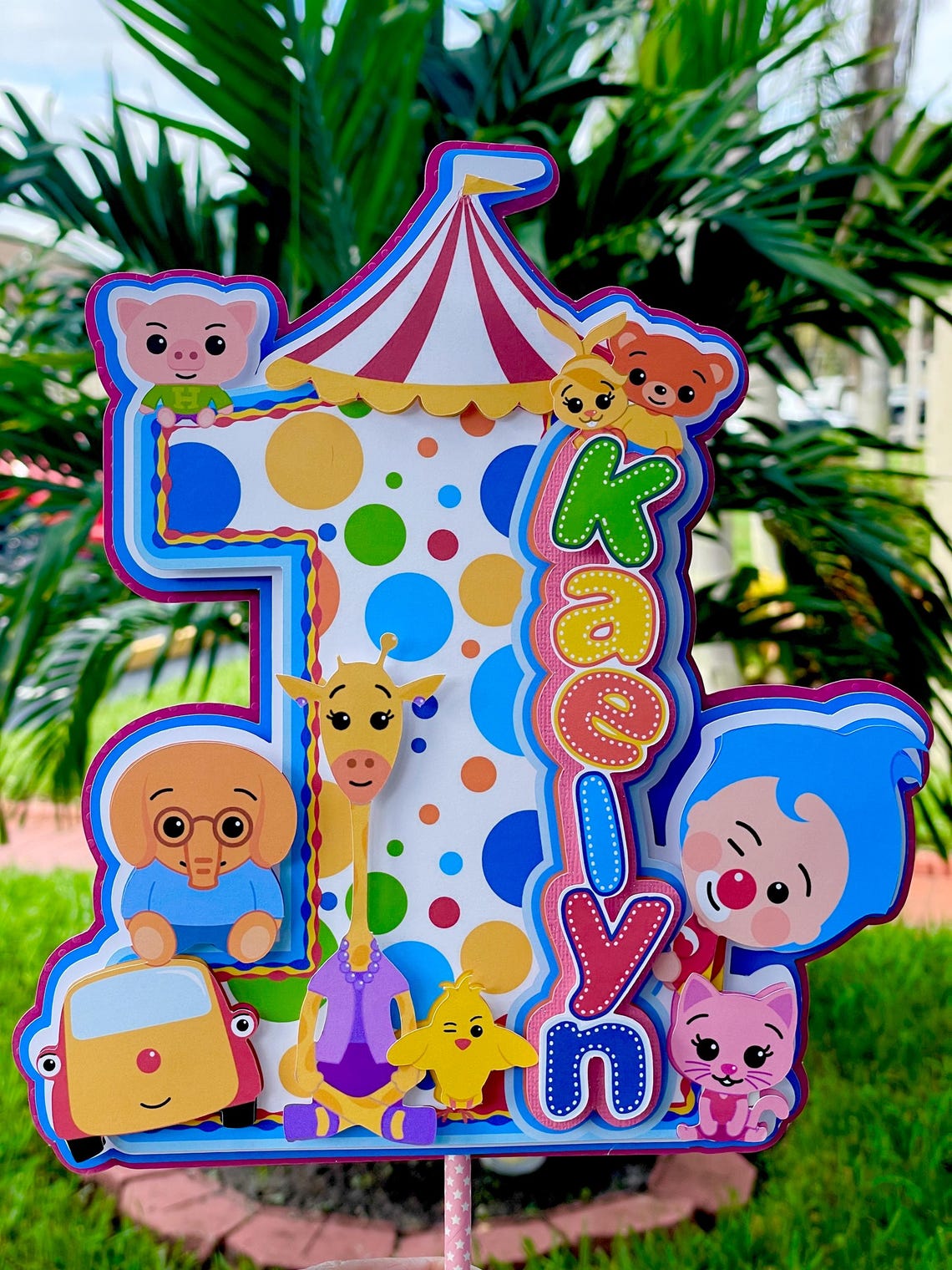 Plim Plim Cake Topper - Etsy