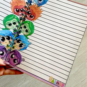 Personalized Inside Out Notebook: Back to School Journal - Etsy