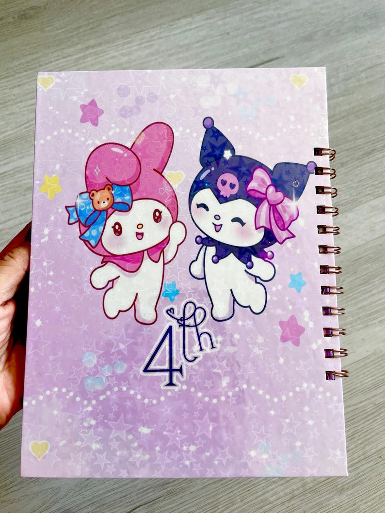 Kuromi Notebook, Back to School, Journal, Notebook Inside Out, Inside ...