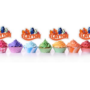 Finding Nemo Cake Topper: 3D Personalized Birthday Party Decor - Etsy