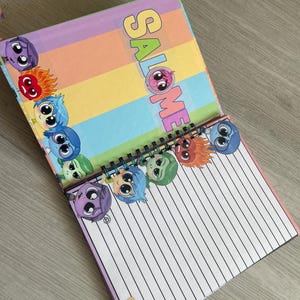 Personalized Inside Out Notebook: Back to School Journal - Etsy