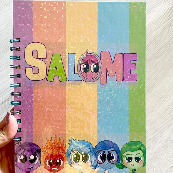 Inside Out 2 Notebook - Etsy