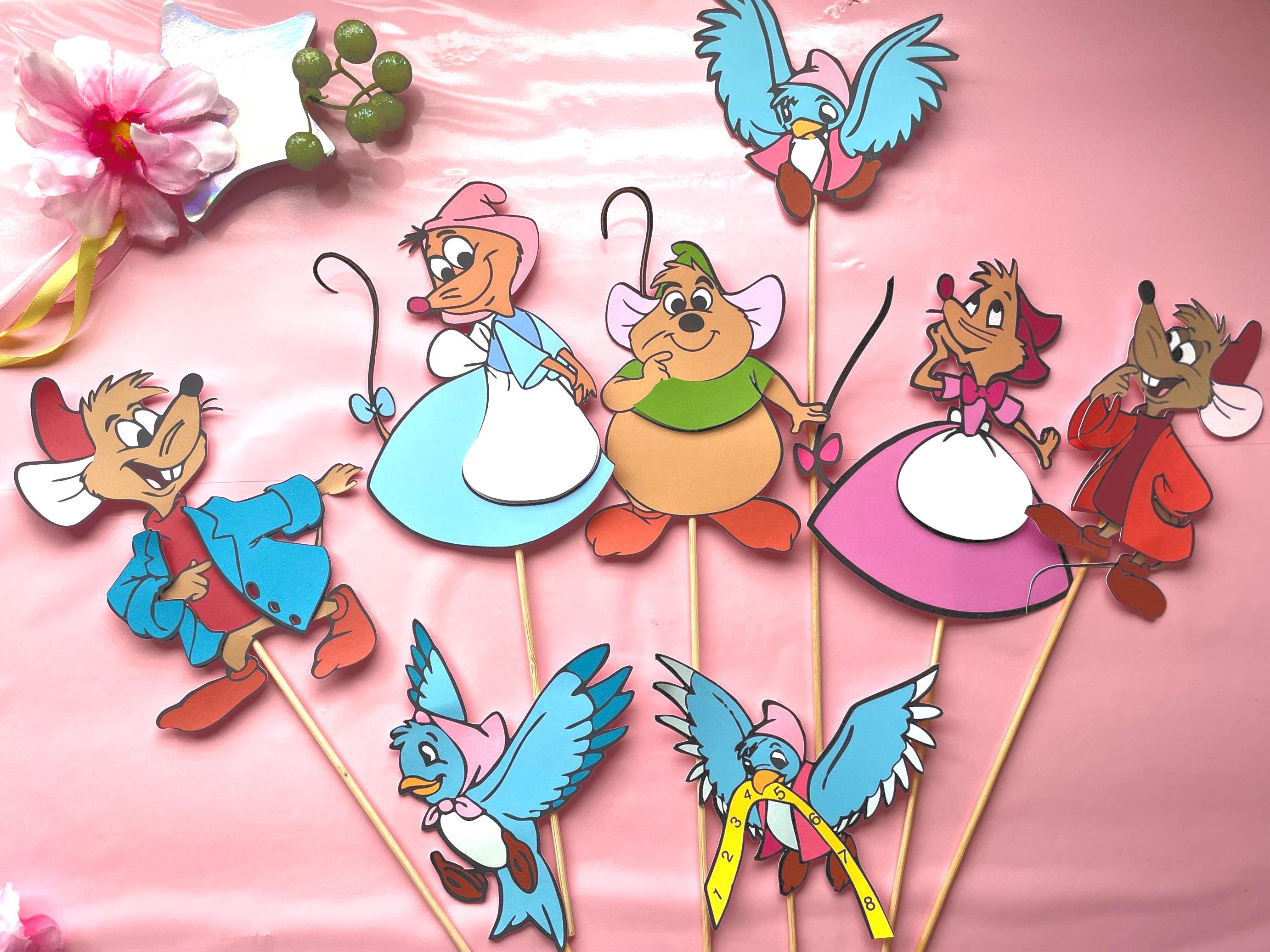 Cinderella Mice 8 and 12 Inch - Etsy