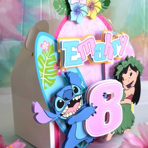Stitch Party Favor Boxes | Lilo & Stitch Birthday Party Supplies - Etsy