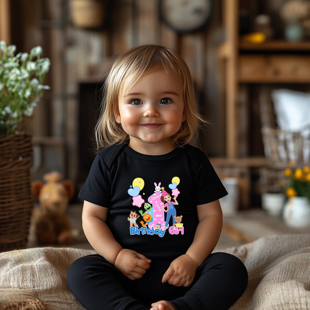 Can You Say One? Ms. Rachel Birthday T-shirts: Personalized Matching ...