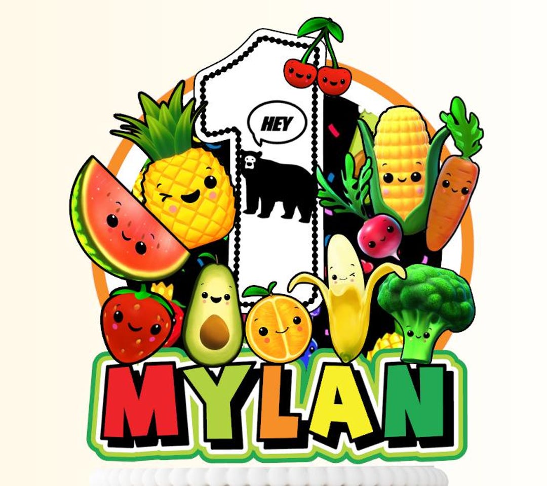 Cake Topper Hey Bear Sensory, Hey Bear Sensory Decoration, Party Decor ...