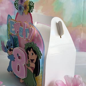 Stitch Party Favor Boxes | Lilo & Stitch Birthday Party Supplies - Etsy