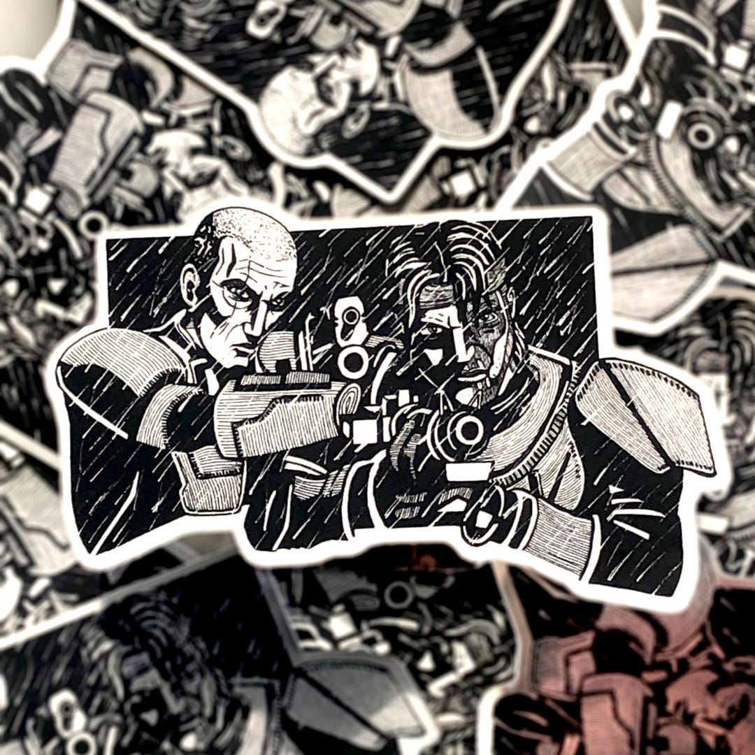 Star Wars the Bad Batch Stickers - Hunter & Crosshair - Etsy