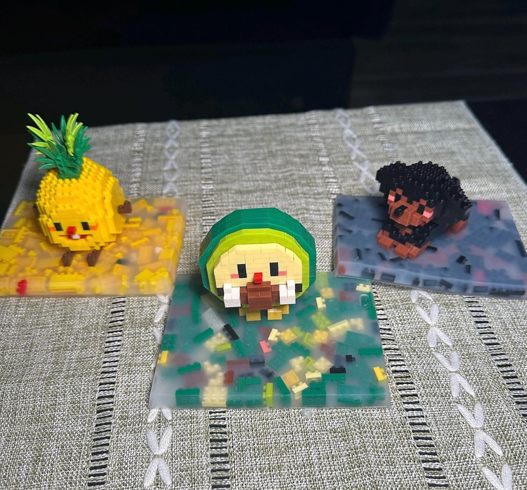 Buildable Pick Pad: Anxiety Fidget Toy, Mini Figure Surprise - Etsy