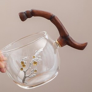 Gourd Glass Automatic Tea Set, Glass Tea Set, Magnetic Lazy Tea Maker ...
