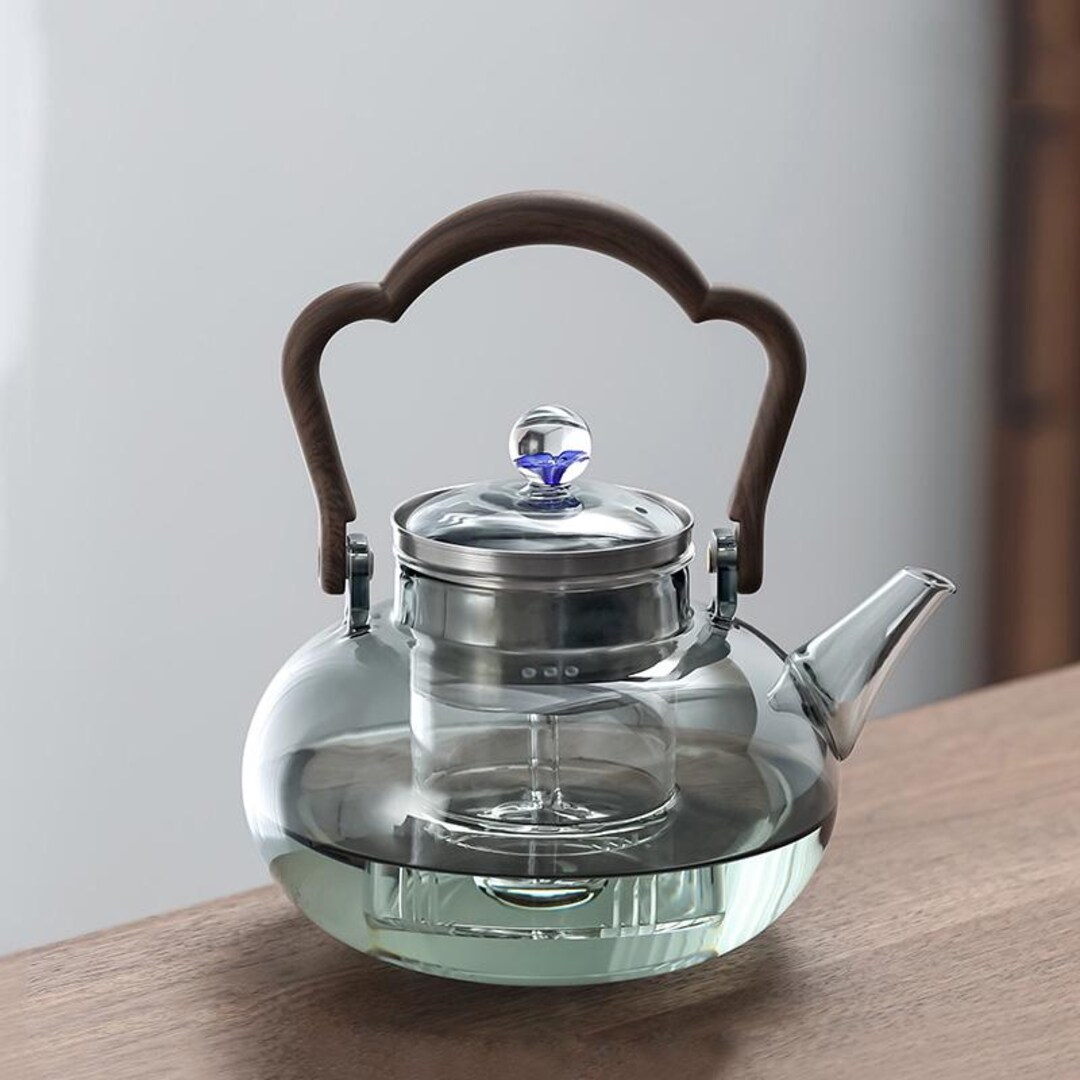 Thickened Heat-resistant Glass Teapot, Teapot With Infuser,stovetop ...