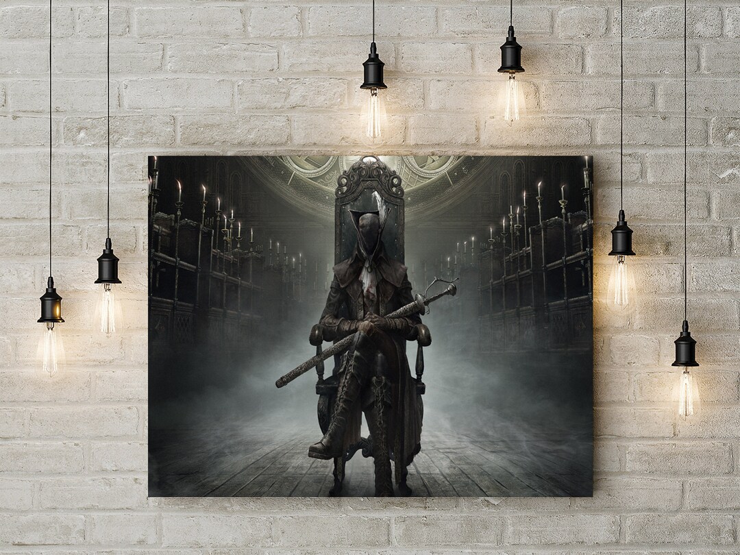 Bloodborne Canvas Game Hunter Wall Art Design Poster Print Decor for ...