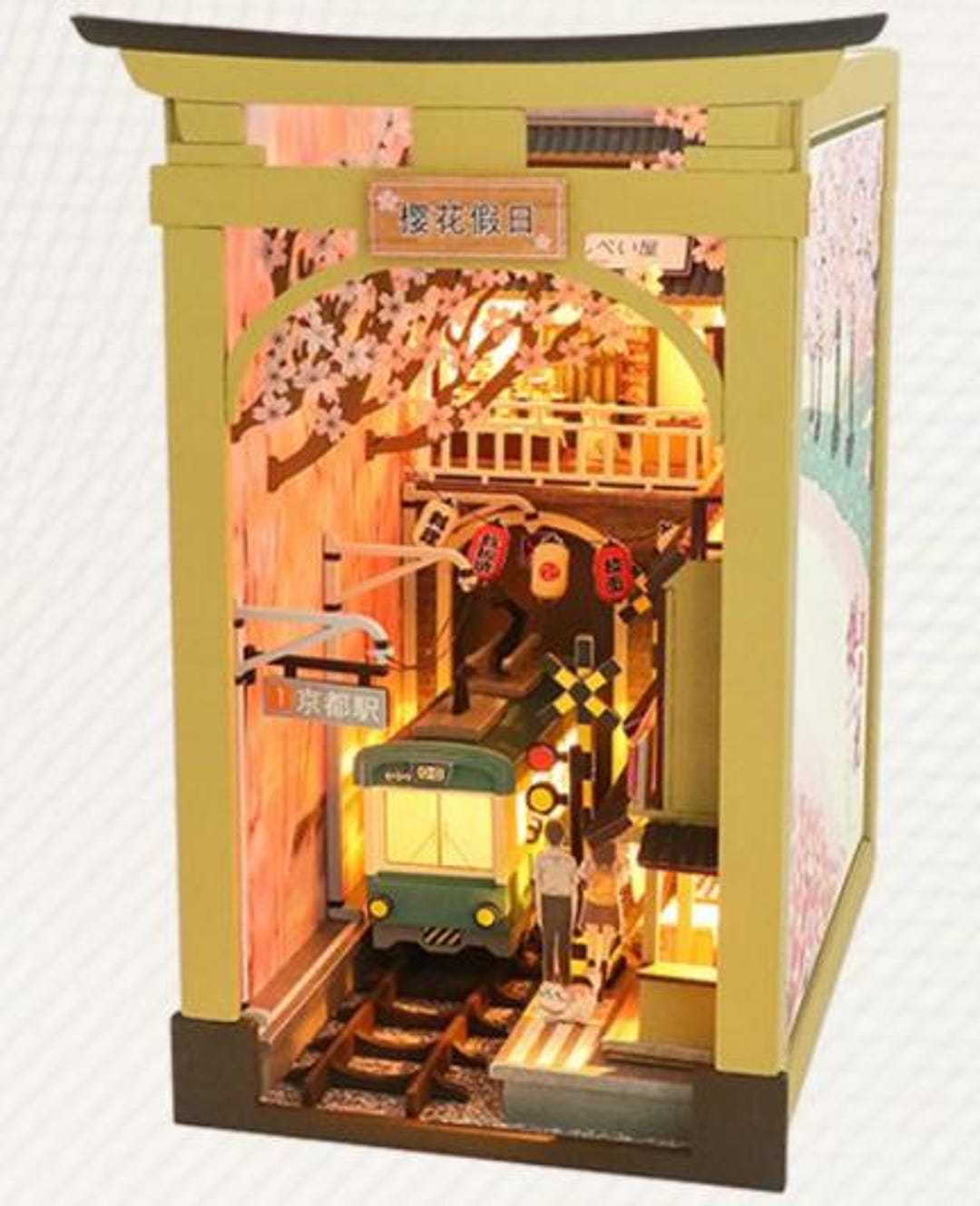 Sakura Cherry Blossom Nook Book | Japanese-inspired Book Nook ...