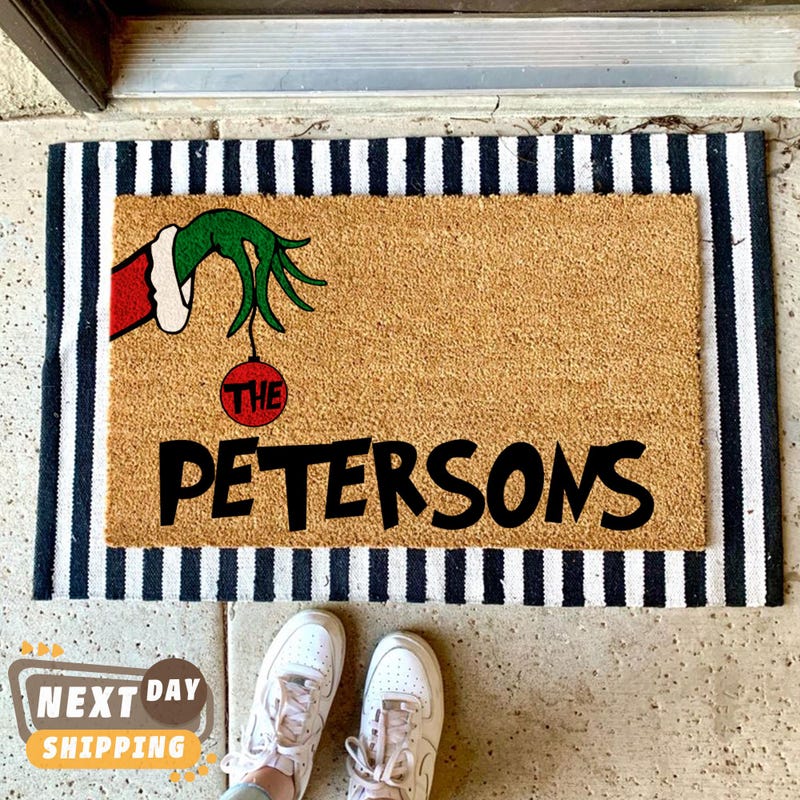 Grinch Floor Decor - Etsy