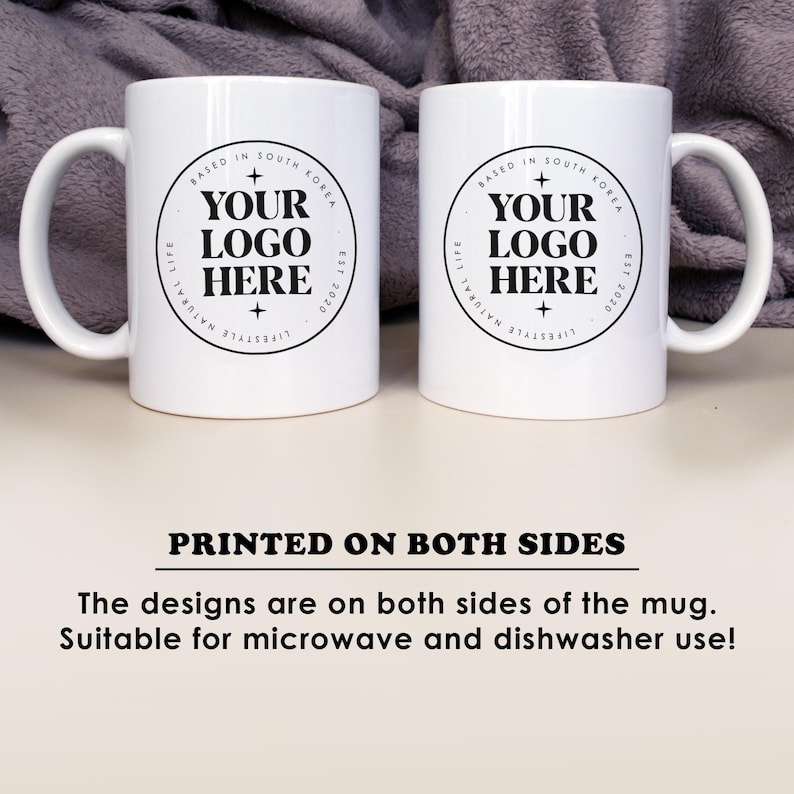 Custom Logo Mug, Personalized Mug, Office Mug, Gift for Coworker, Your ...