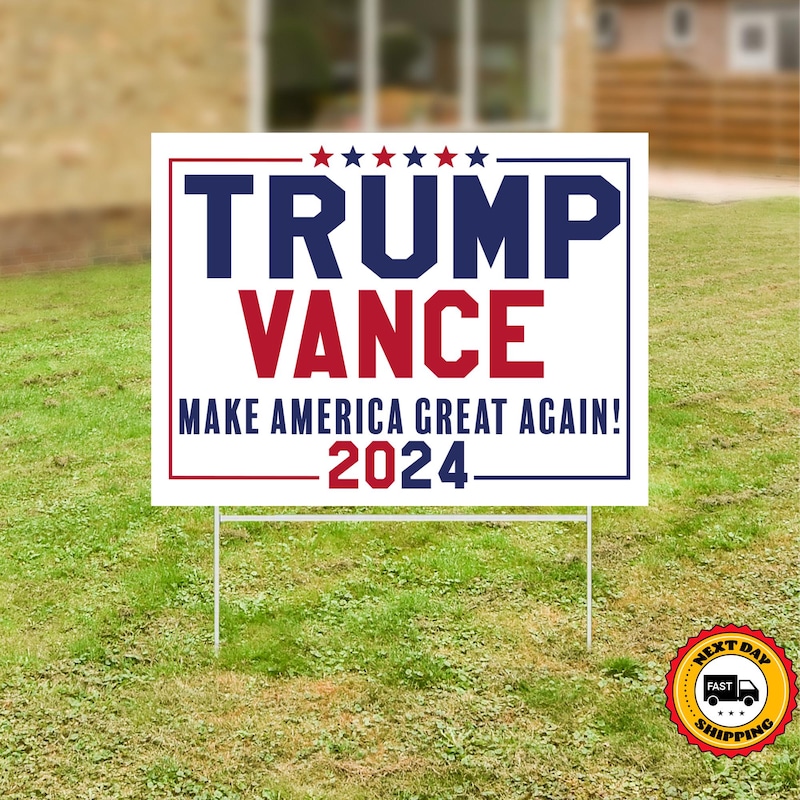 Trump Yard Signs 2024 - Etsy
