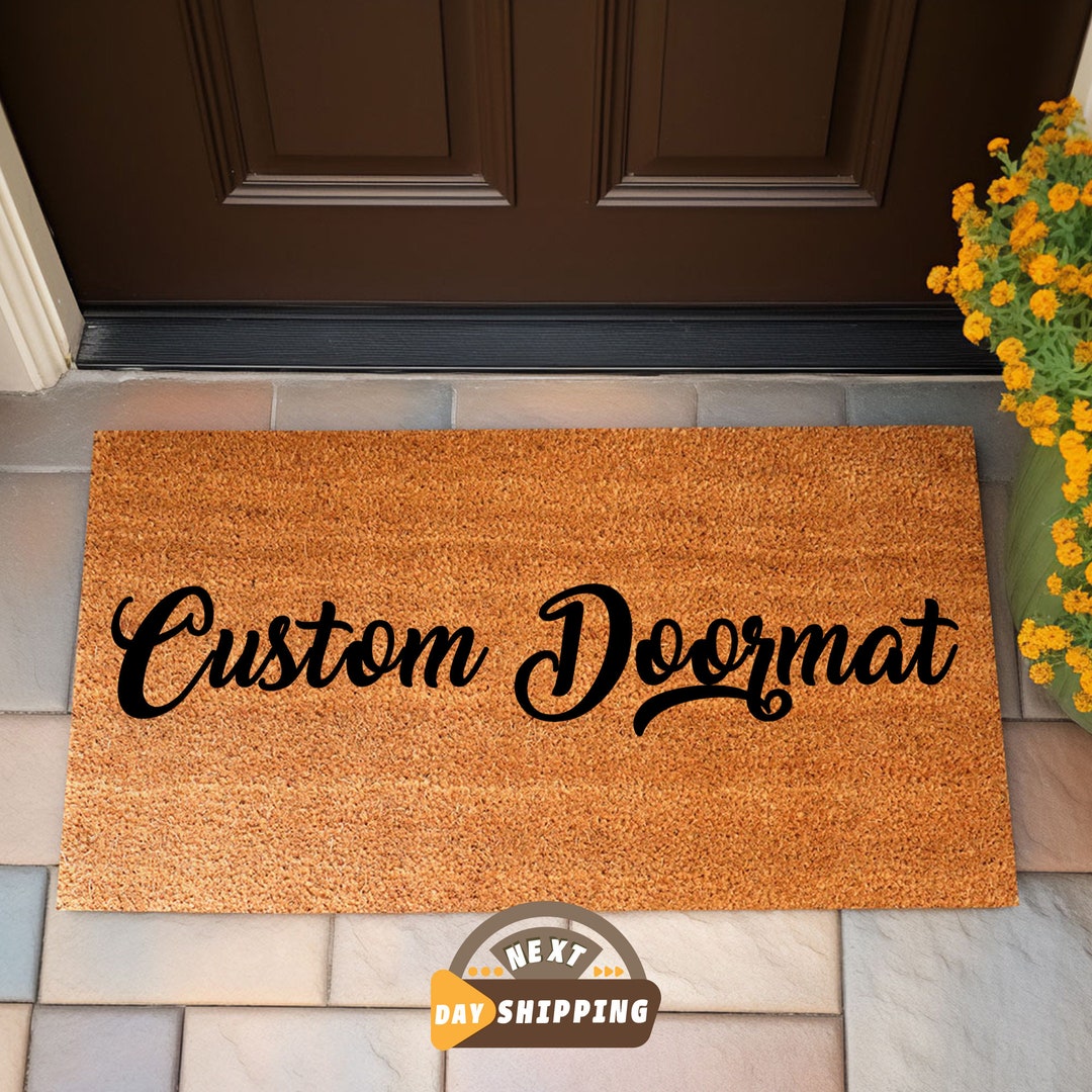 Completely Customizable Doormat, Custom Door Mat, Design Your Own ...