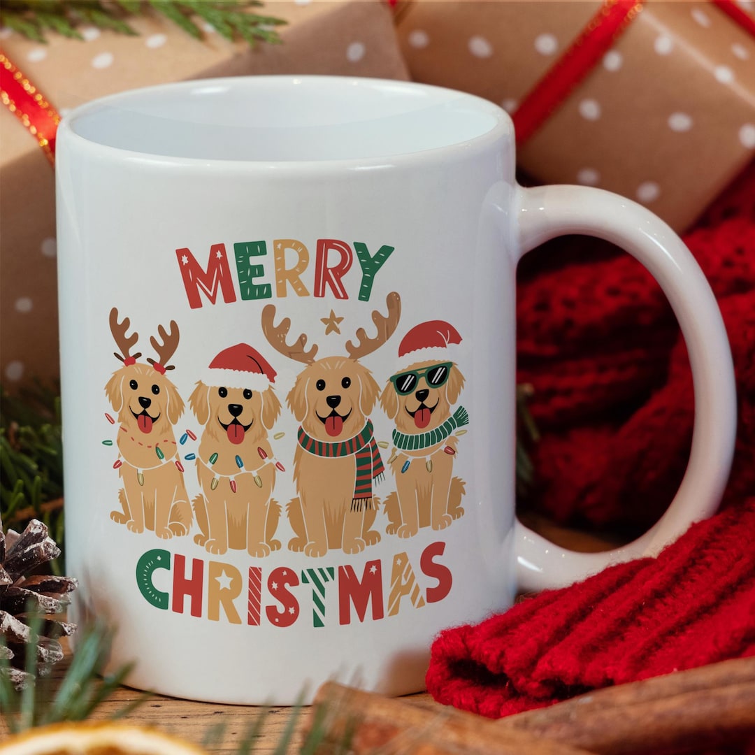 Cute Holiday Mugs, Holiday Coffee Mug, Gift for Friend, Christmas ...