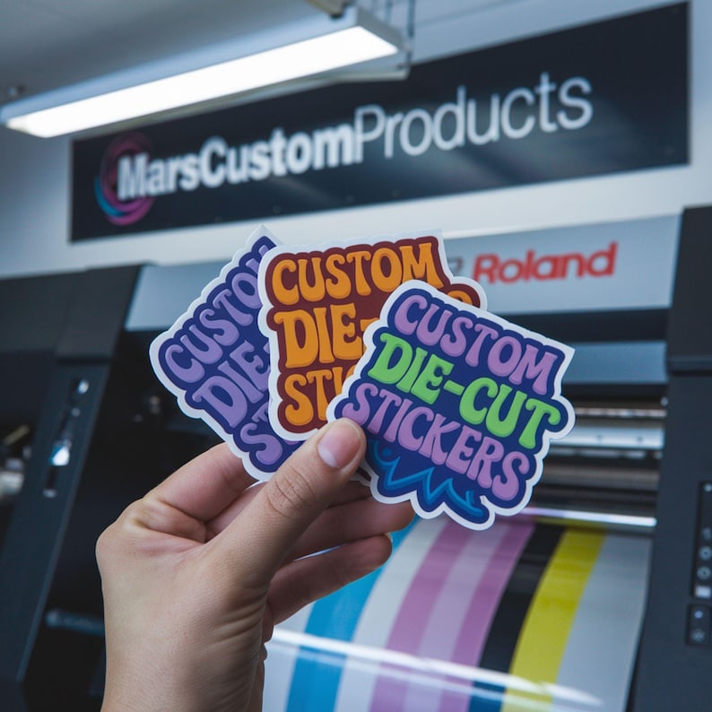 Custom Die-cut Stickers, Custom Vinyl Stickers, Custom Stickers, Custom ...