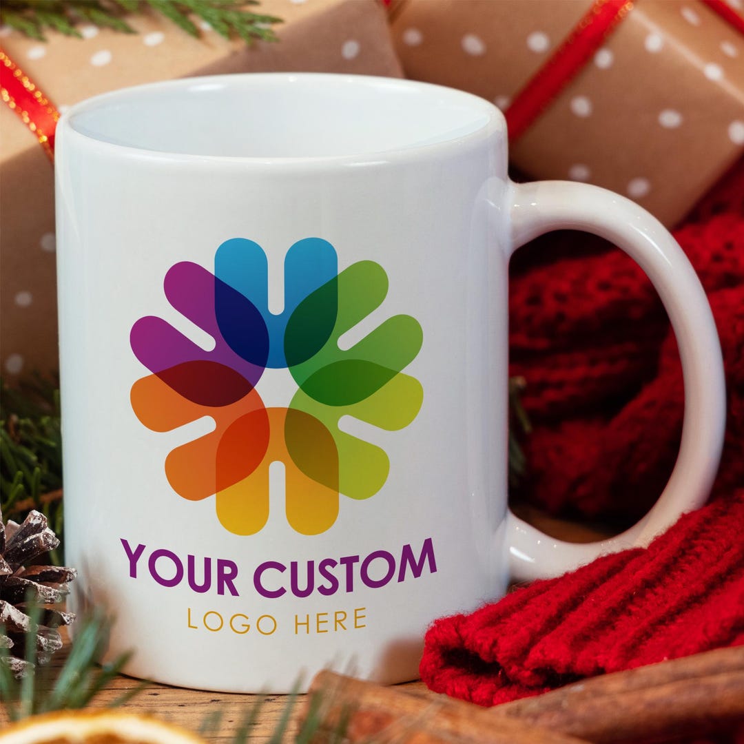 Customized Logo Mug, Personalize Mug, Business Logo Mug, Company Logo ...