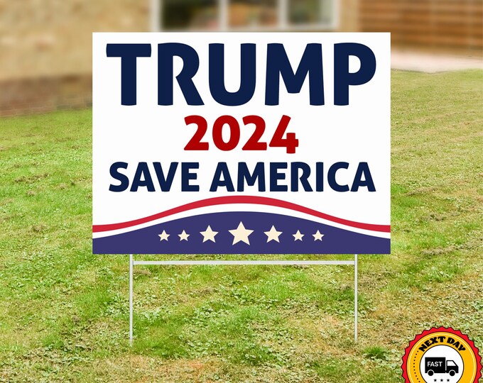 Vote to Make America Decent, Honorable and Kind Again Yard Sign With ...