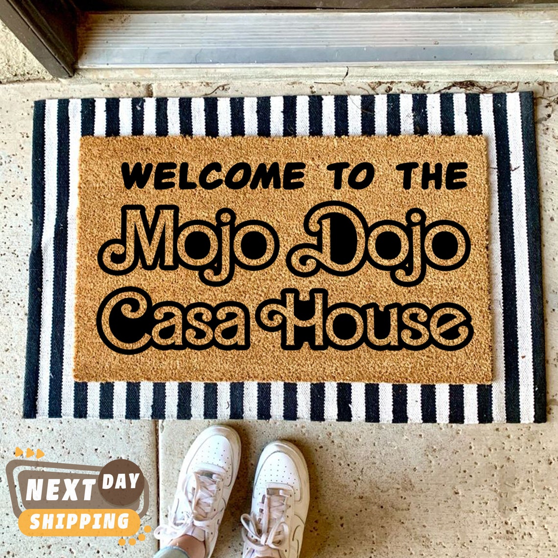 Doormat Welcome to the Mojo Dojo Casa House, Welcome Doormat, Home Gift ...
